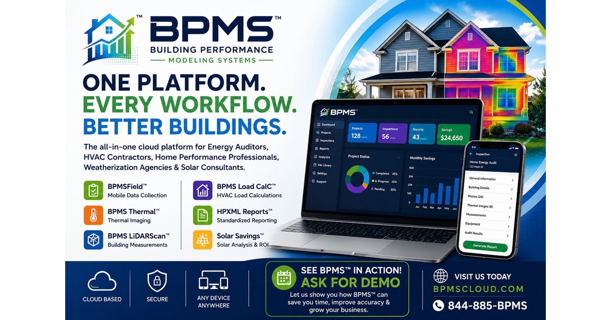 Energy Audit & Building Performance Software | BPMS